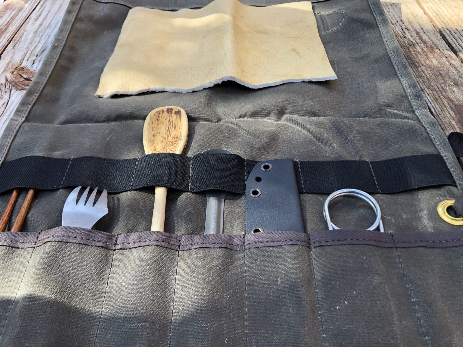 Frost River Tool Roll Cook Kit Part 2 – Serat Bushcraft